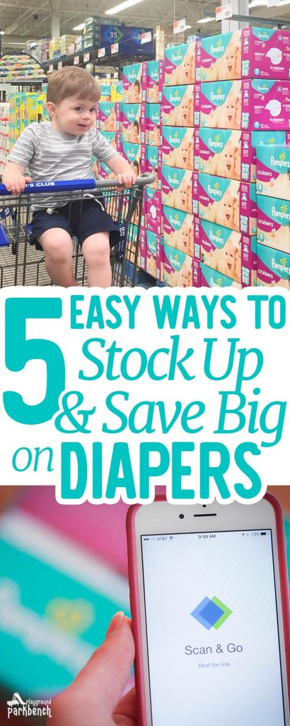 5 Easy Ways to Stock Up & Save On Diapers